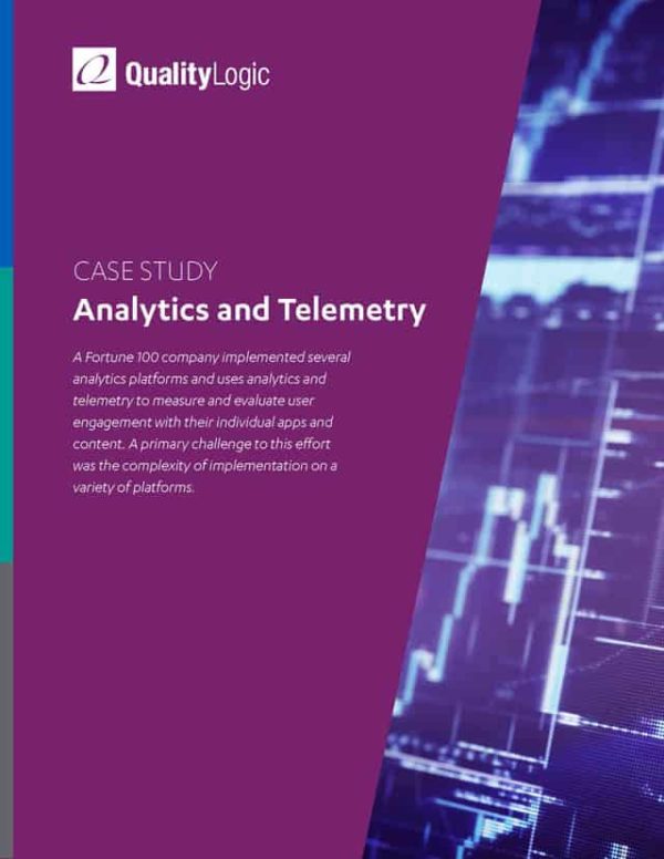 Analytics and Telemetry - QualityLogic