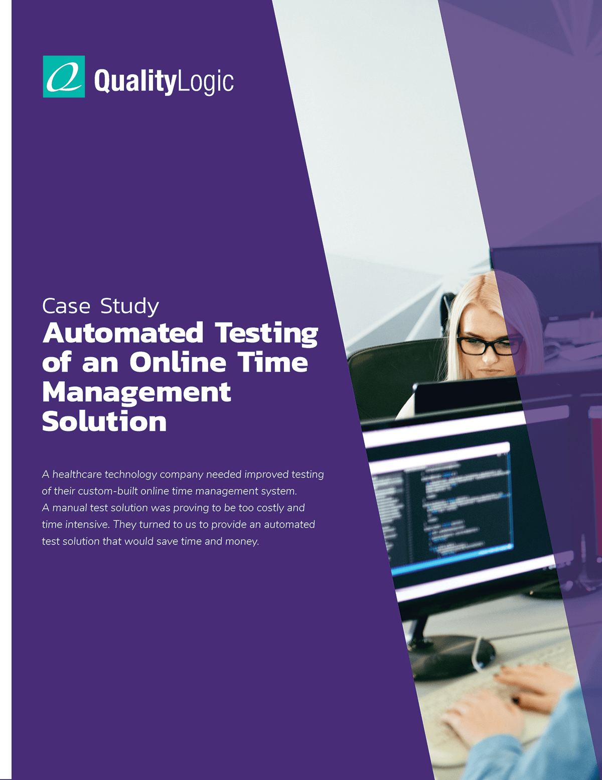 Automated Testing of an Online Time Management Solution - QualityLogic