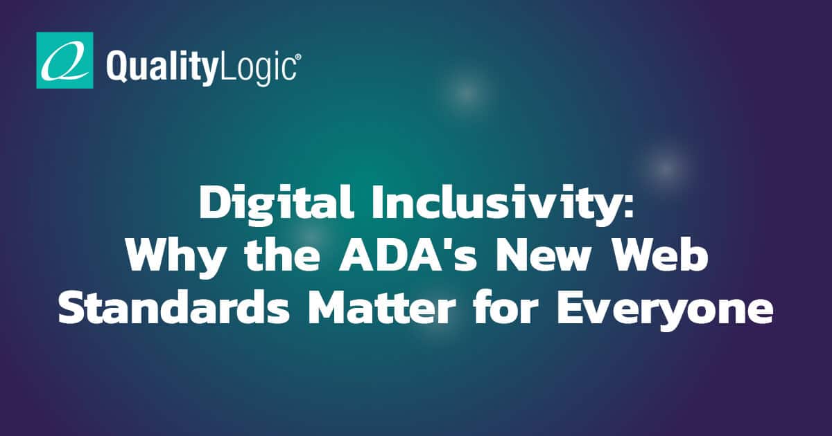 Digital Inclusivity: Why the ADA's New Web Standards Matter for ...