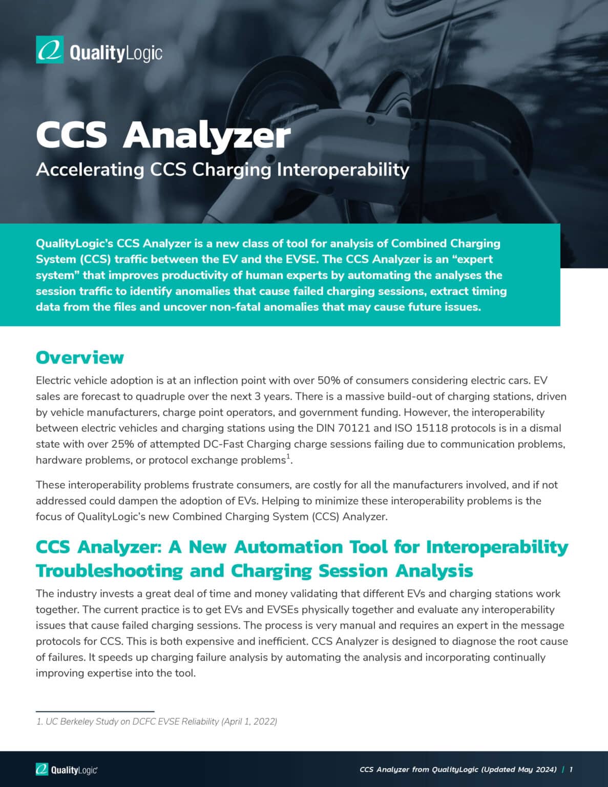 CCS Interoperability Tools & Services - QualityLogic